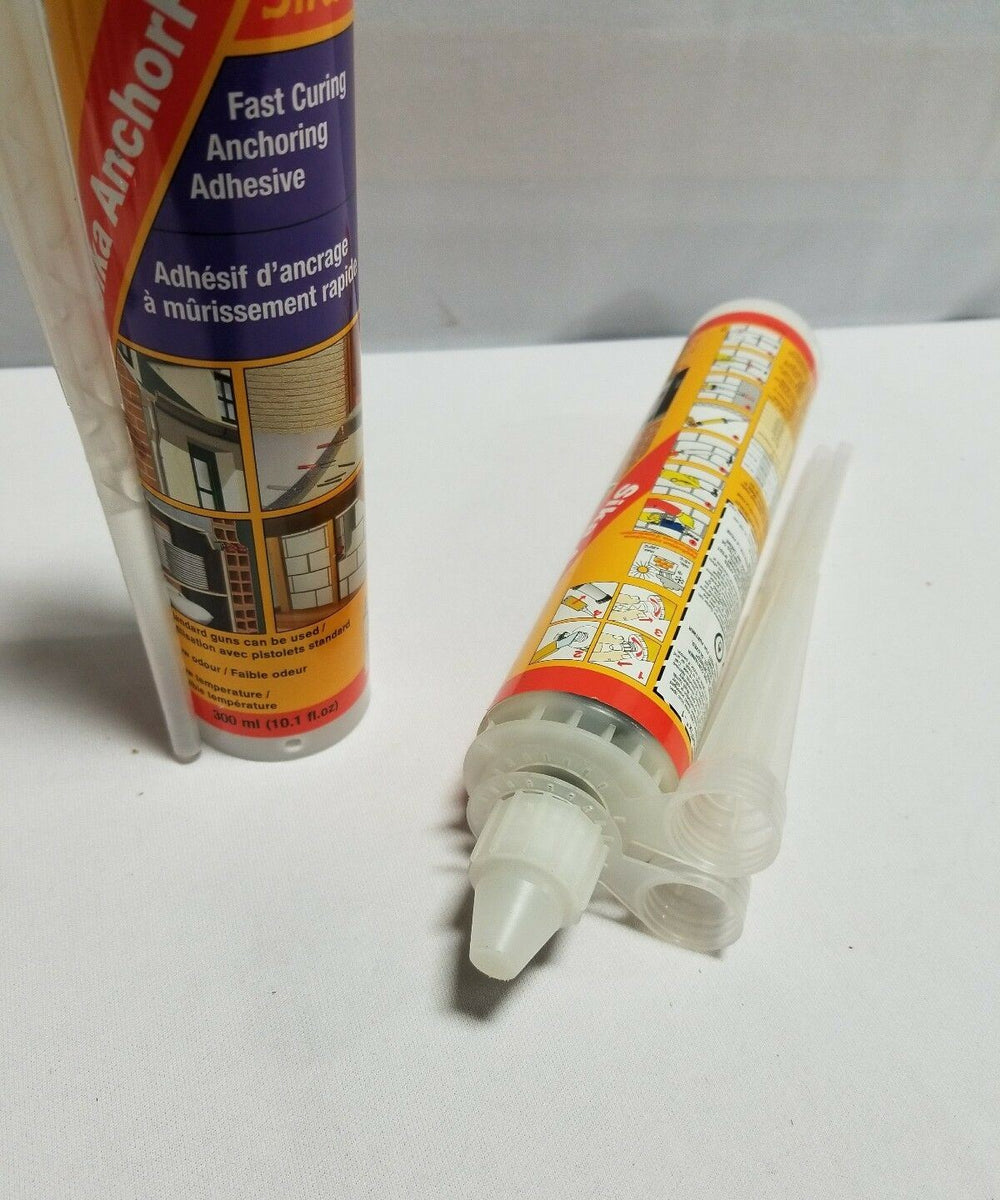Lot of 2 Sika Anchorfix-1 FastCuring Anchoring Adhesive -10.1 fl.oz, S ...