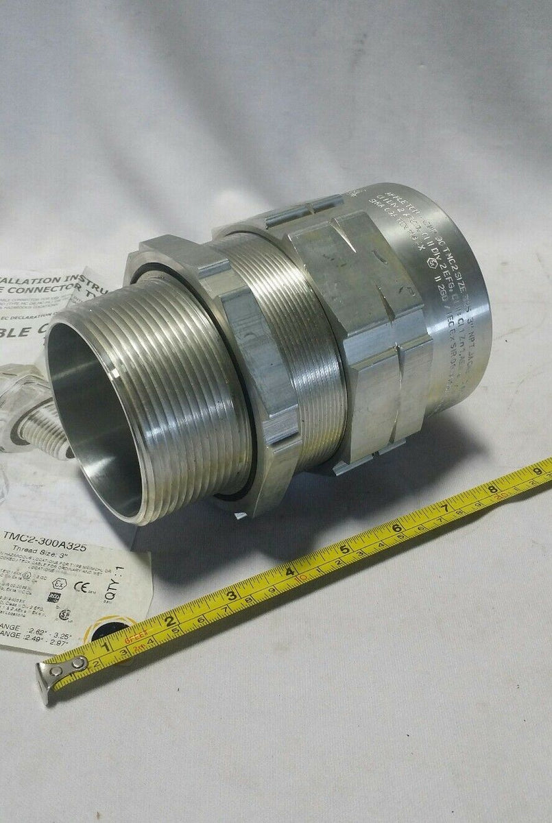 CMP, Appleton, Type TMC2-300A335, 3", Cable Gland Connector, SKBAWA-B0 ...