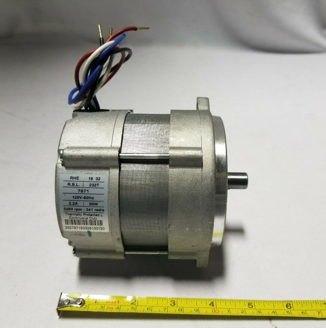 Riello Oil Burner Motor 232T RBL, RHE 16 32, 120v-60Hz, 3250rpm, SKBAW ...
