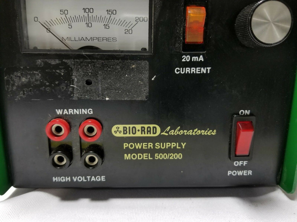 Bio-Rad, Model 500/200 Electrophoresis High Voltage Power Supply, SKBA ...