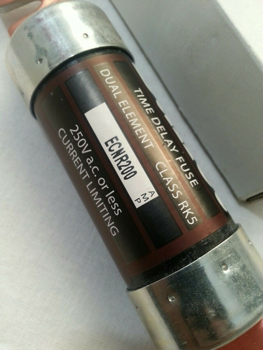 Edison Bullet ECNR200, RK5, Type D Fuse, HRCI-R LR53787, 250V 200A, sk ...